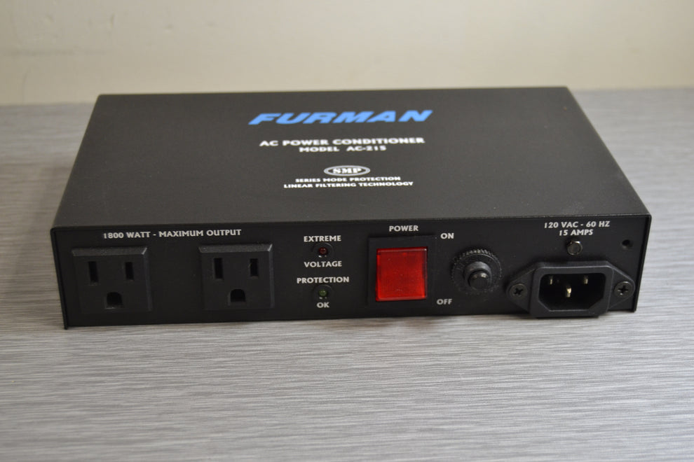Furman AC-215 Compact Power Conditioner – The Turntable Store