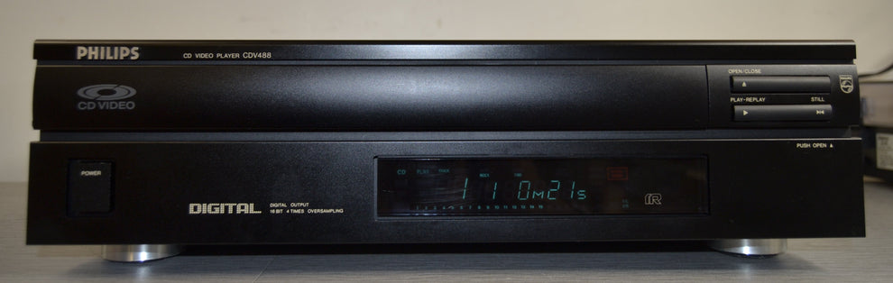Philips CDV-488 Laserdisc / Cd Video Player – The Turntable Store