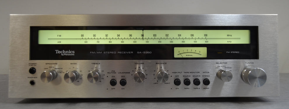 Technics SA-5350 Stereo Receiver * 28W Rms – The Turntable Store