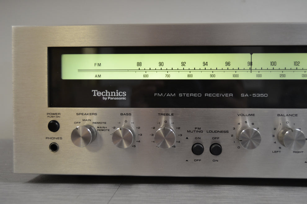 Technics SA-5350 Stereo Receiver * 28W Rms – The Turntable Store