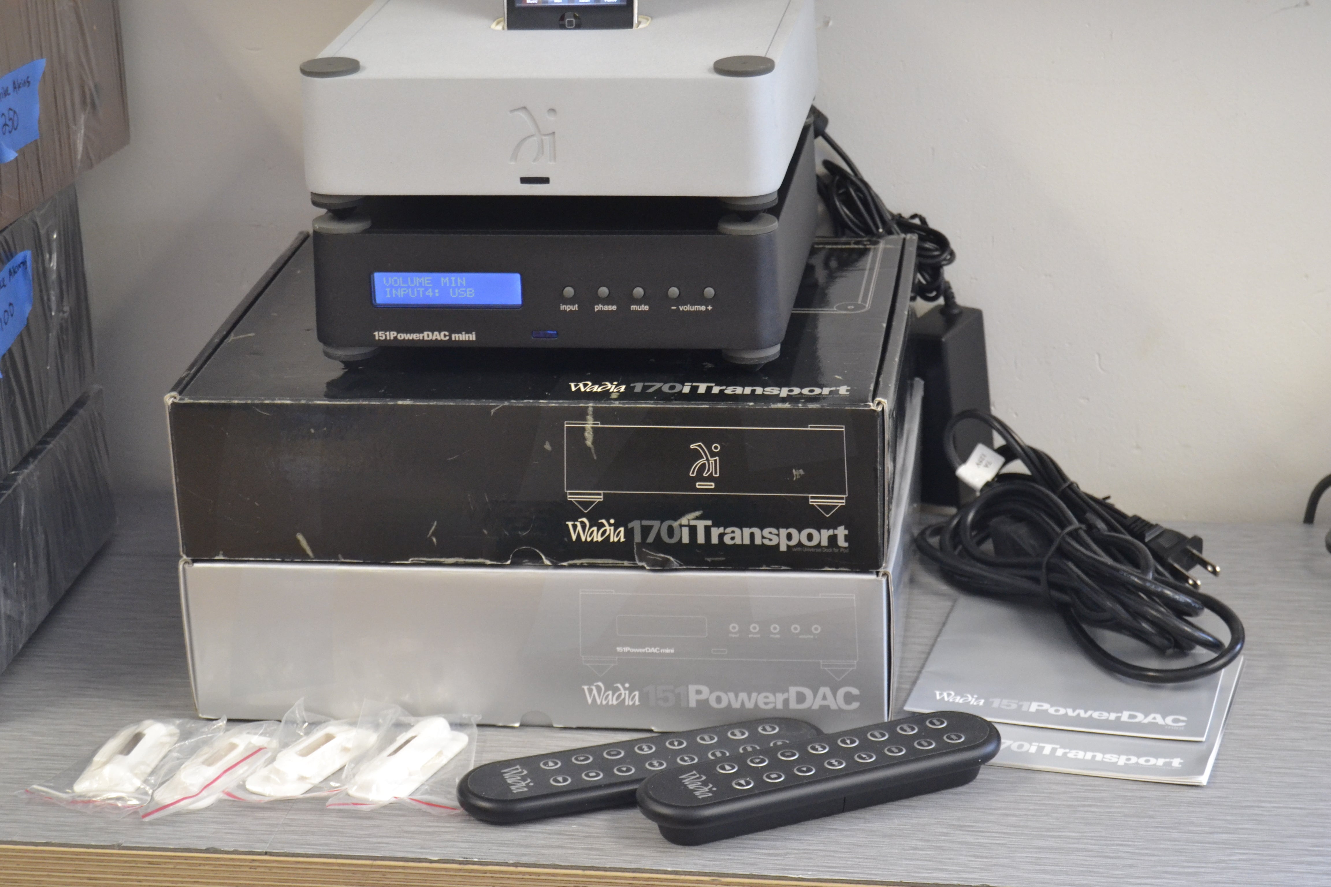 Wadia 151 PowerDAC mini Combination Integrated Amp/DAC * 171i Transpor ...