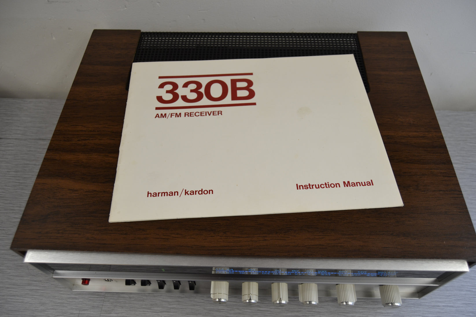 Harman Kardon 330B Stereo Receiver * Original Wood Case * Manual – The ...