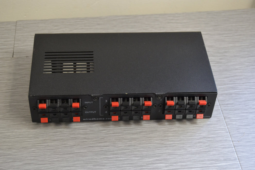 SS4 / 4-Zone Impedance Stereo Matching Speaker Selector Switch – The Turntable Store