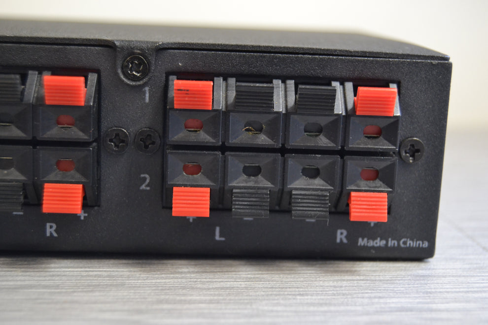 SS4 / 4-Zone Impedance Stereo Matching Speaker Selector Switch – The Turntable Store