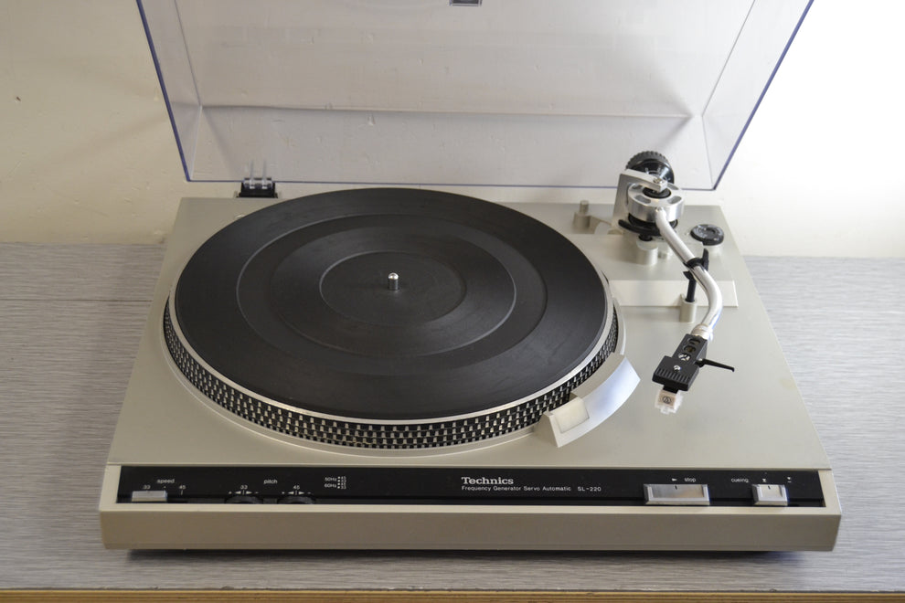 Technics SL-220 Turntable * NEW Audio Technica AT3600 Cartridge – The ...