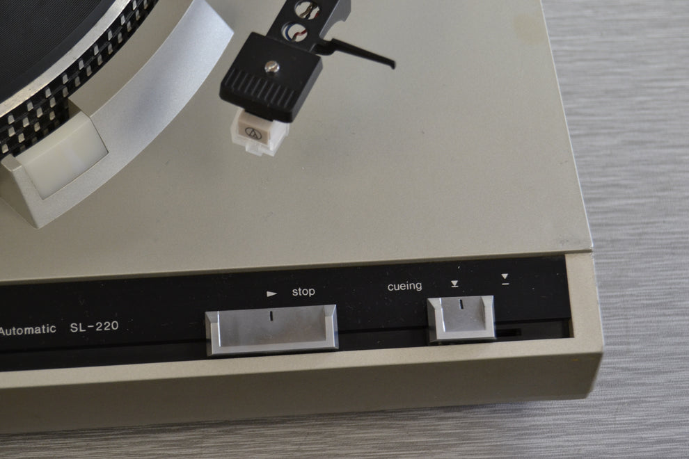Technics SL-220 Turntable * NEW Audio Technica AT3600 Cartridge – The ...