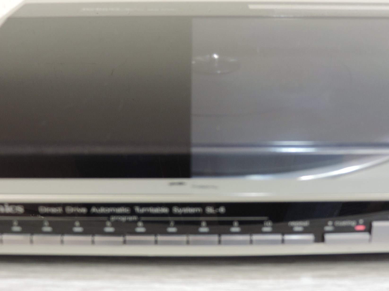 Technics SL-6 Programmable Tracks Linear Tracking Turntable – The ...