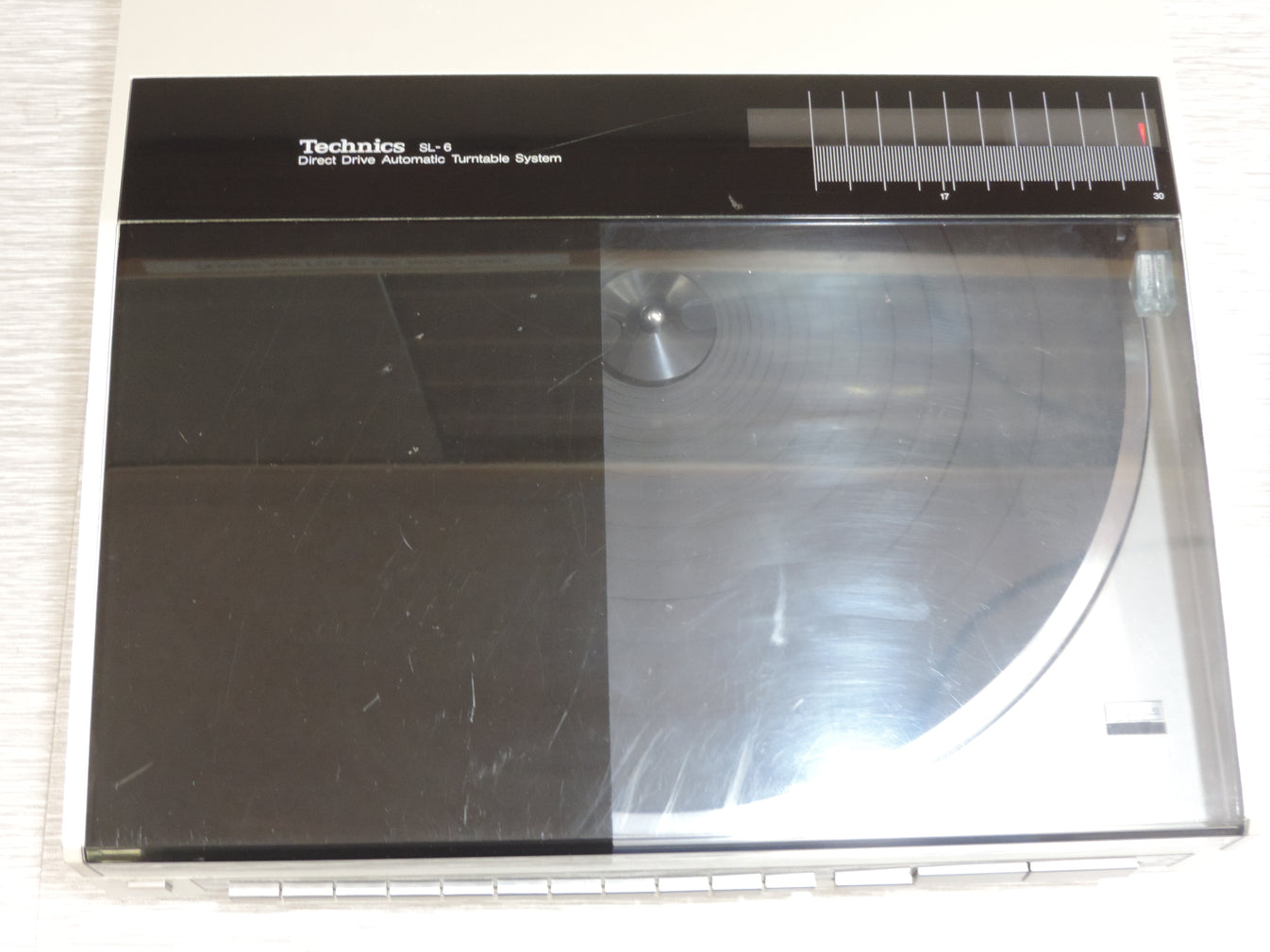 Technics SL-6 Programmable Tracks Linear Tracking Turntable – The ...