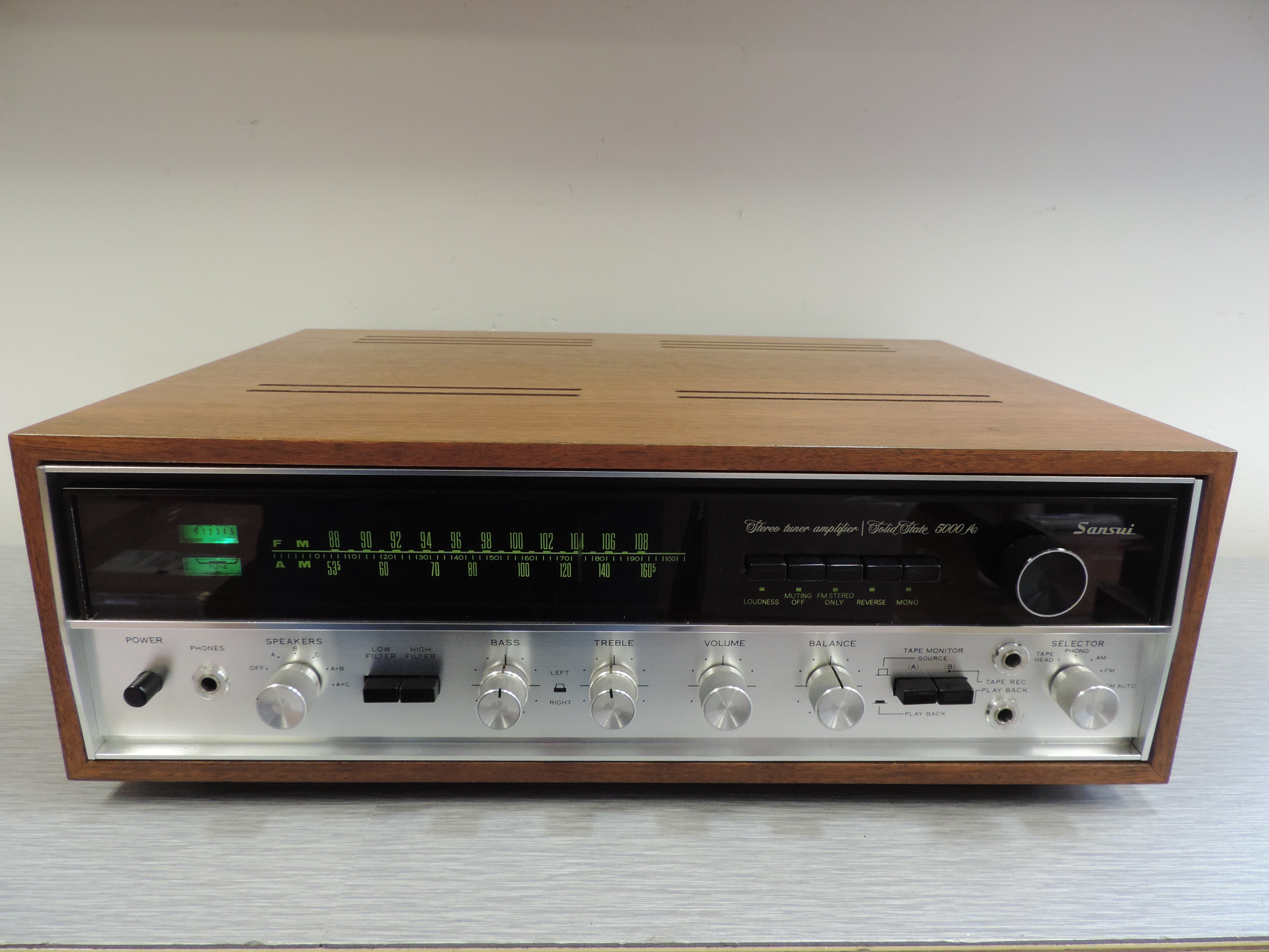 Sansui 5000A Stereo Receiver * 55W RMS * 1970 – The Turntable Store