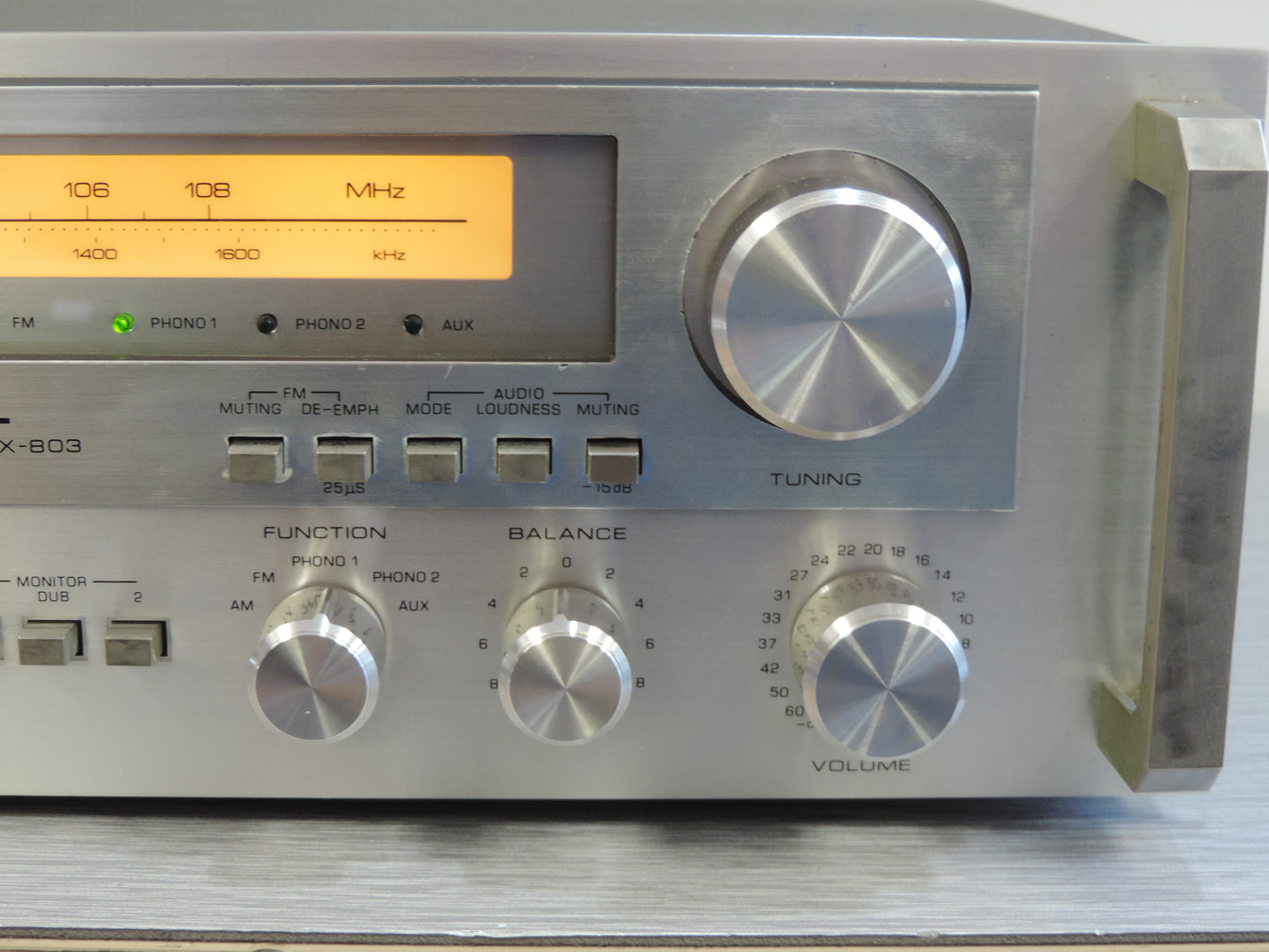 Rotel RX-803 Stereo Receiver * 70W RMS * 1973 – The Turntable Store