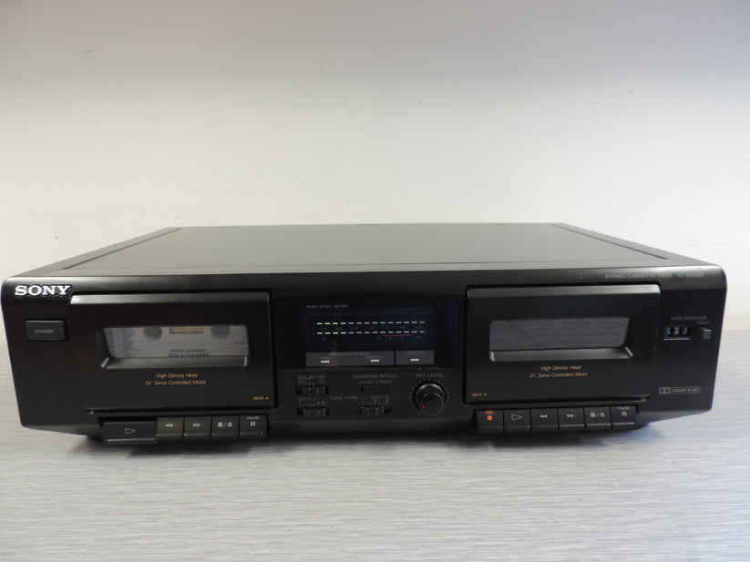 Sony TC-WE305 Double Cassette Deck – The Turntable Store