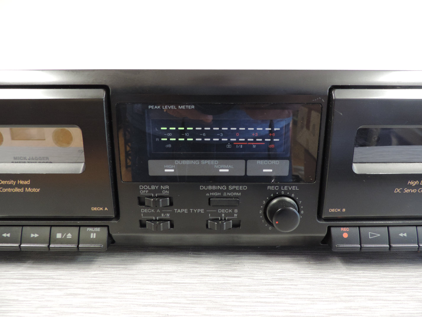 Sony TC-WE305 Double Cassette Deck – The Turntable Store
