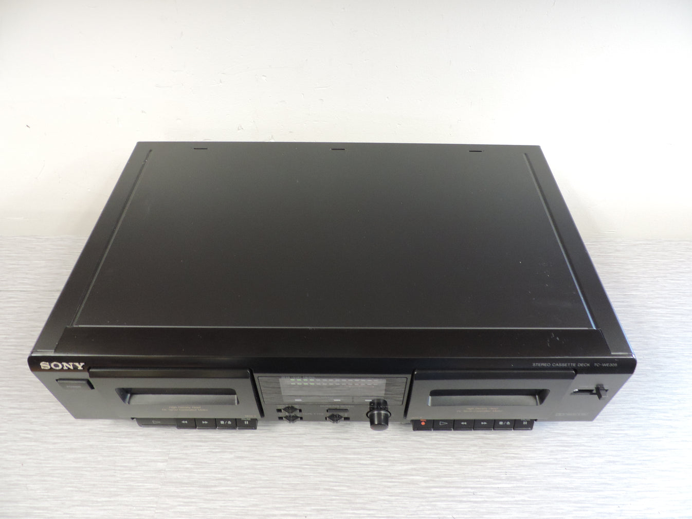 Sony TC-WE305 Double Cassette Deck – The Turntable Store