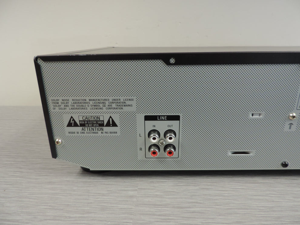 Sony TC-WE305 Double Cassette Deck – The Turntable Store