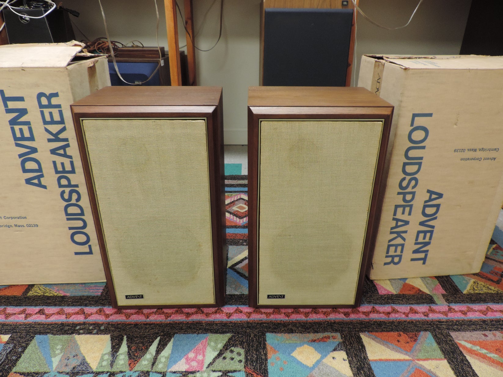 Advent Large Advent Speakers * New Foams * Boxes – The Turntable Store