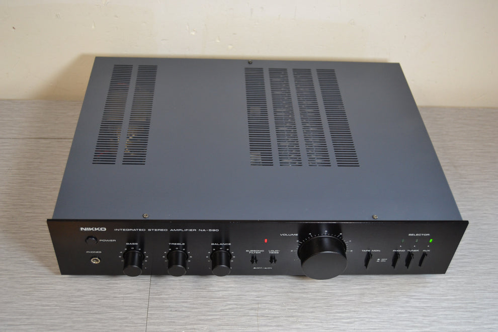 Nikko NA-590 Stereo Integrated Amplifier * 35W RMS * 1980 – The ...
