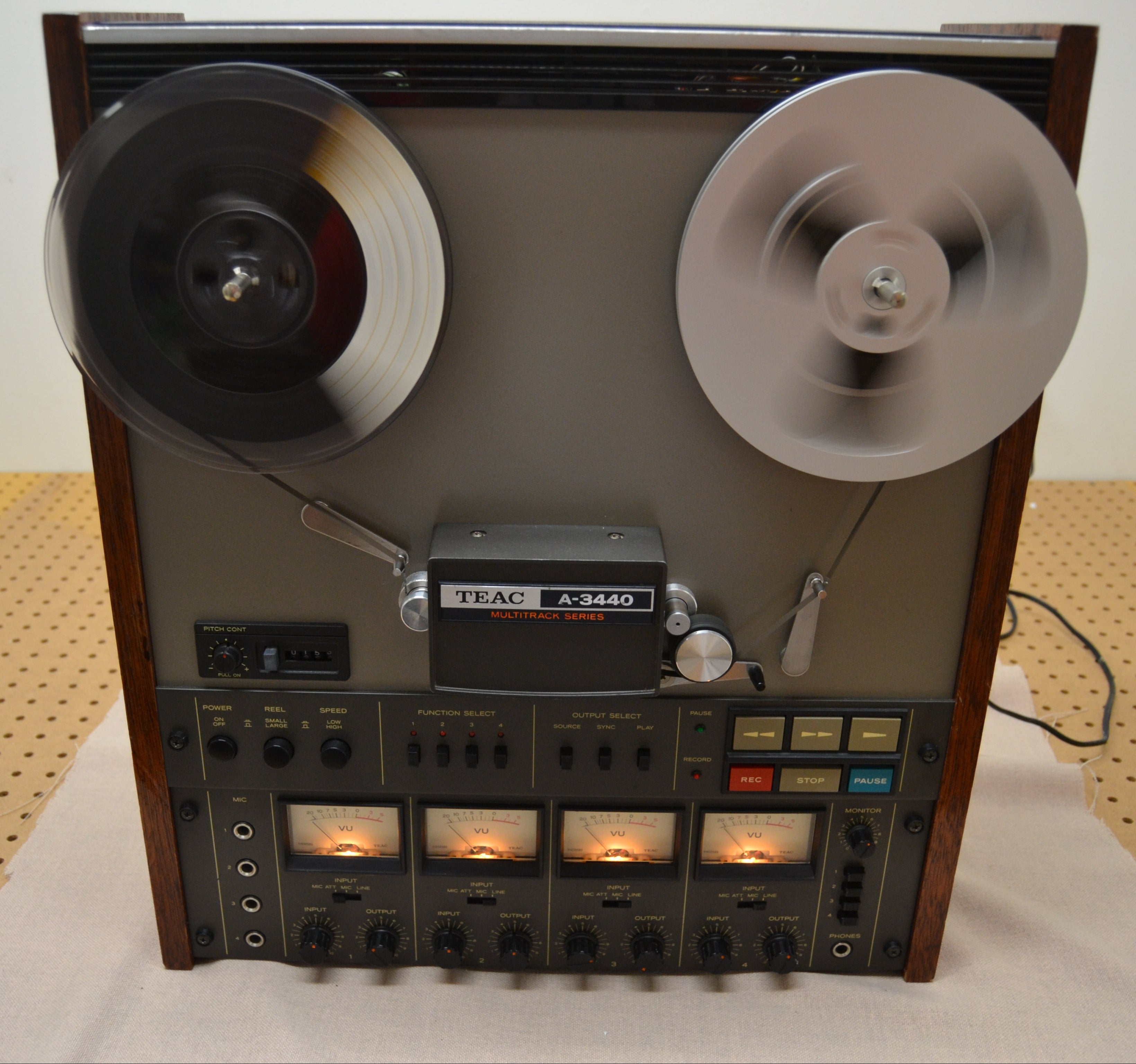 Teac A-3440 Multitrack Recorder * 10inch reels * Fully Serviced * new ...