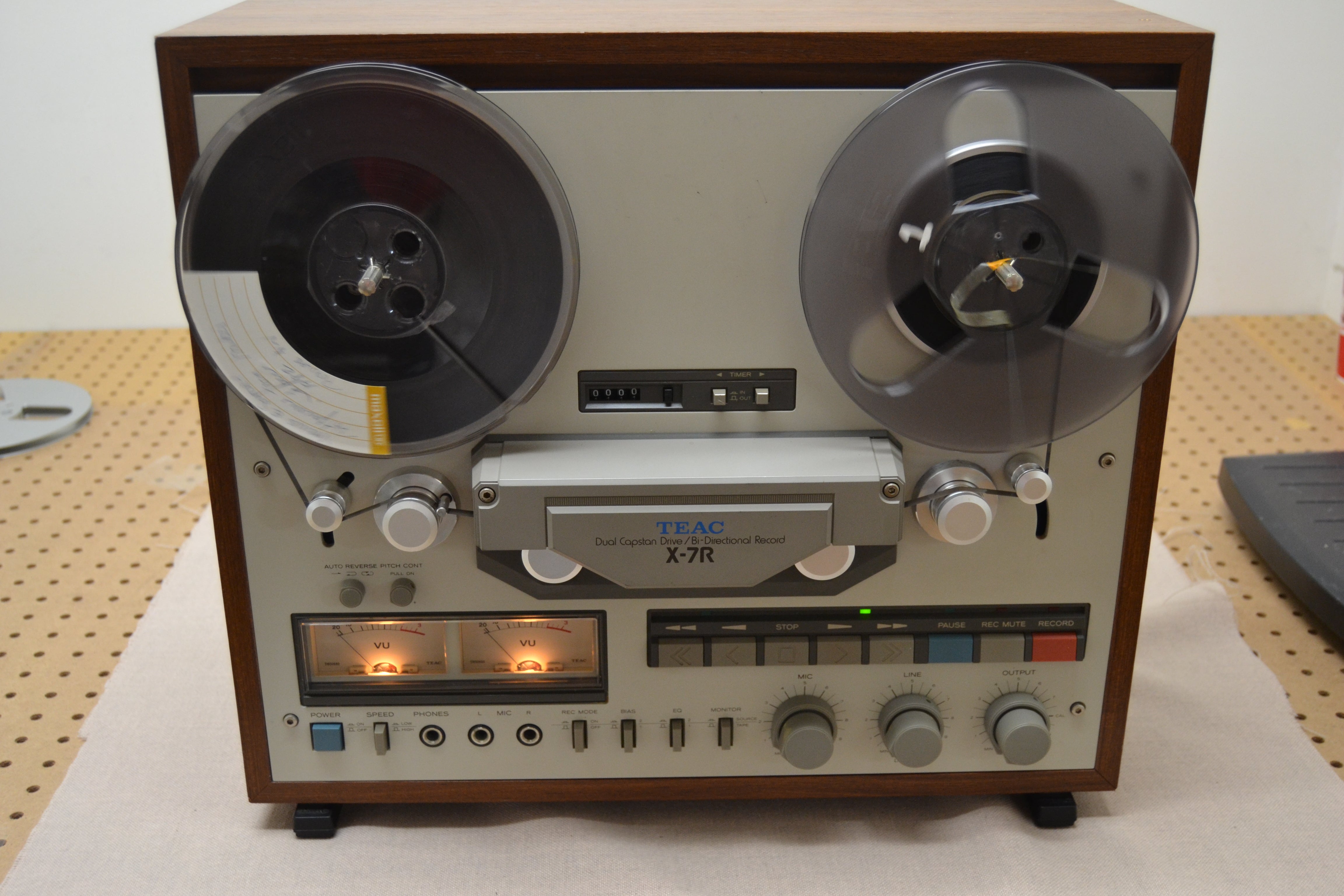 Teac X7-R Reel to Reel Recorder * Fully Serviced * New Belts – The ...