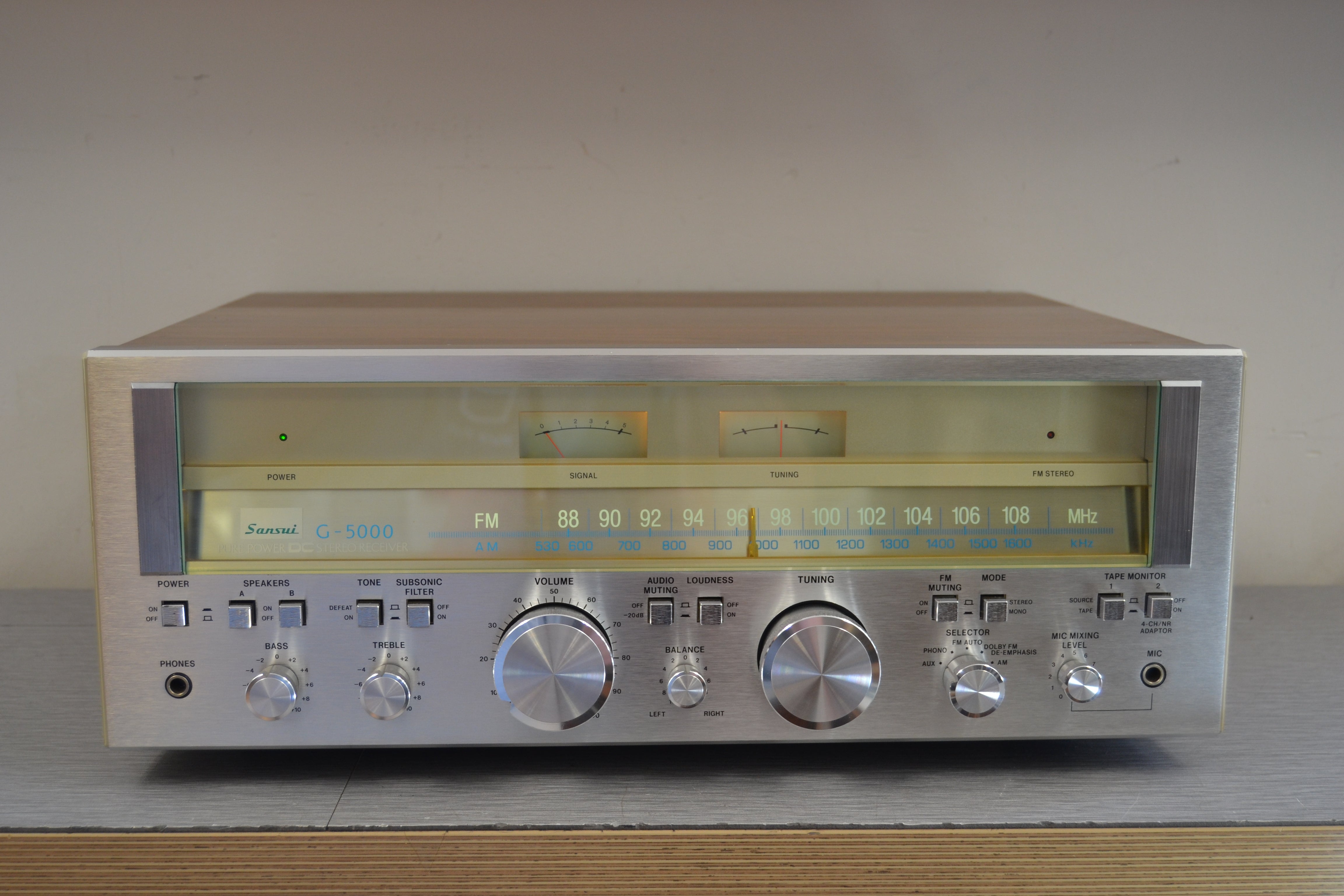 Sansui G-5000 Stereo Receiver * 45W RMS * 1978 – The Turntable Store