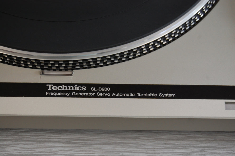 Technics SL-B200 Belt Drive Turntable Semi-Automatic – The Turntable Store