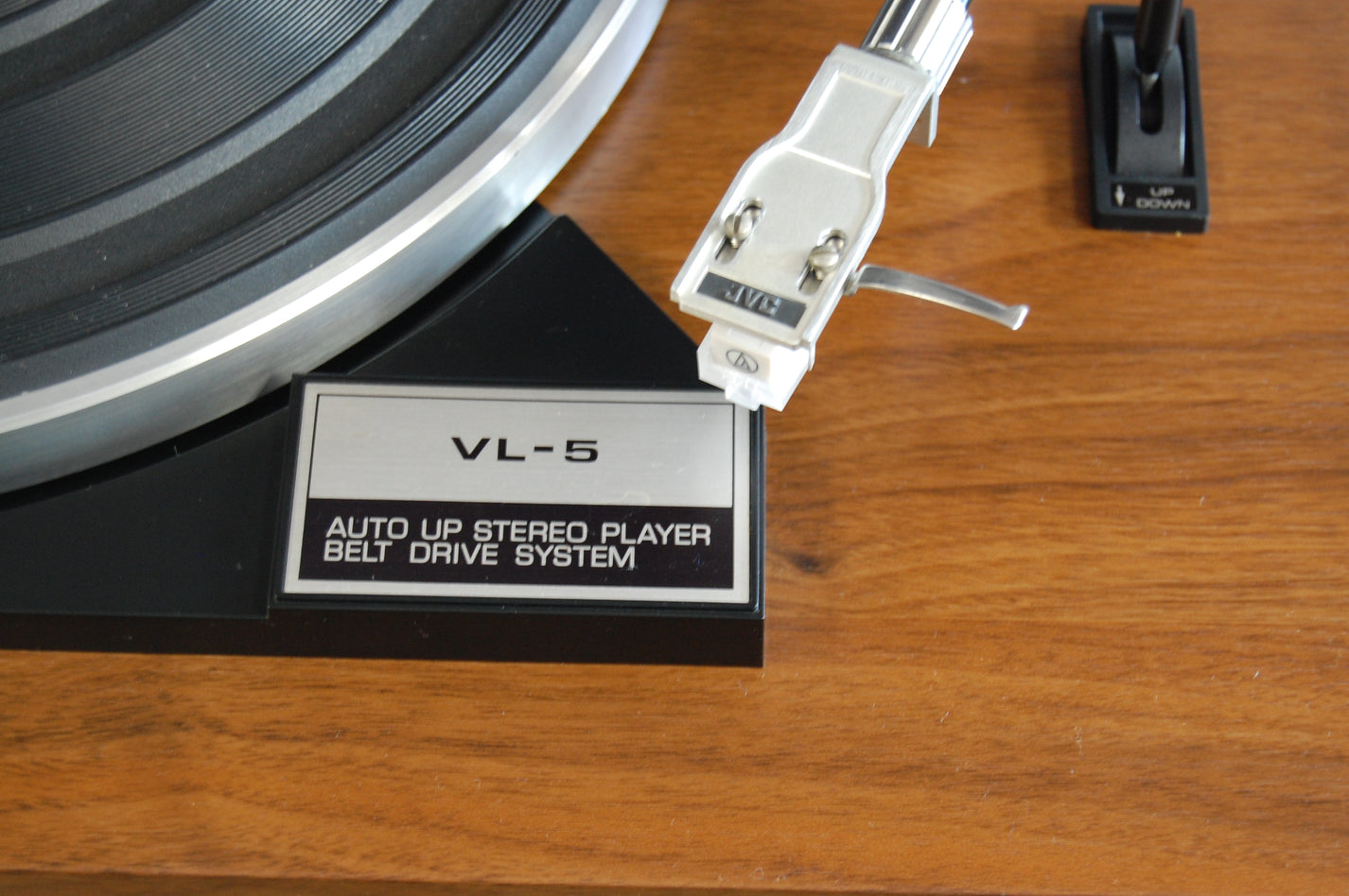 JVC VL-5 Turntable * 1973 * New Audio Technica AT3600 Cartridge * Manu ...