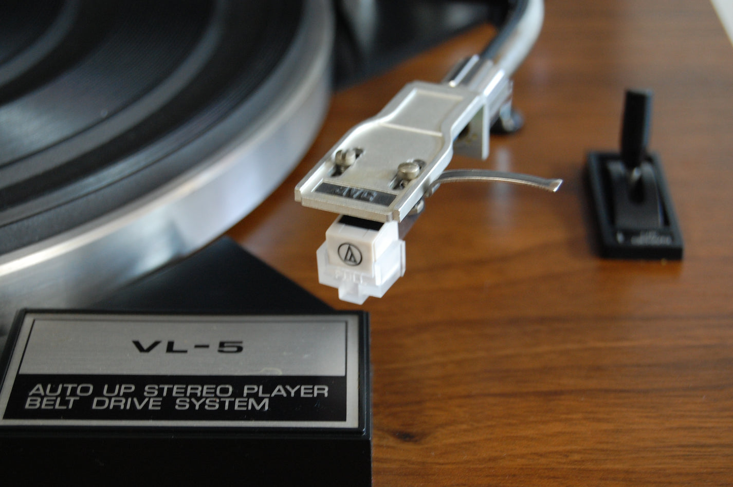 JVC VL-5 Turntable * 1973 * New Audio Technica AT3600 Cartridge * Manu ...
