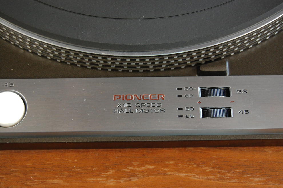 Pioneer PL-61 Belt Drive Turntable * 1976 * – The Turntable Store
