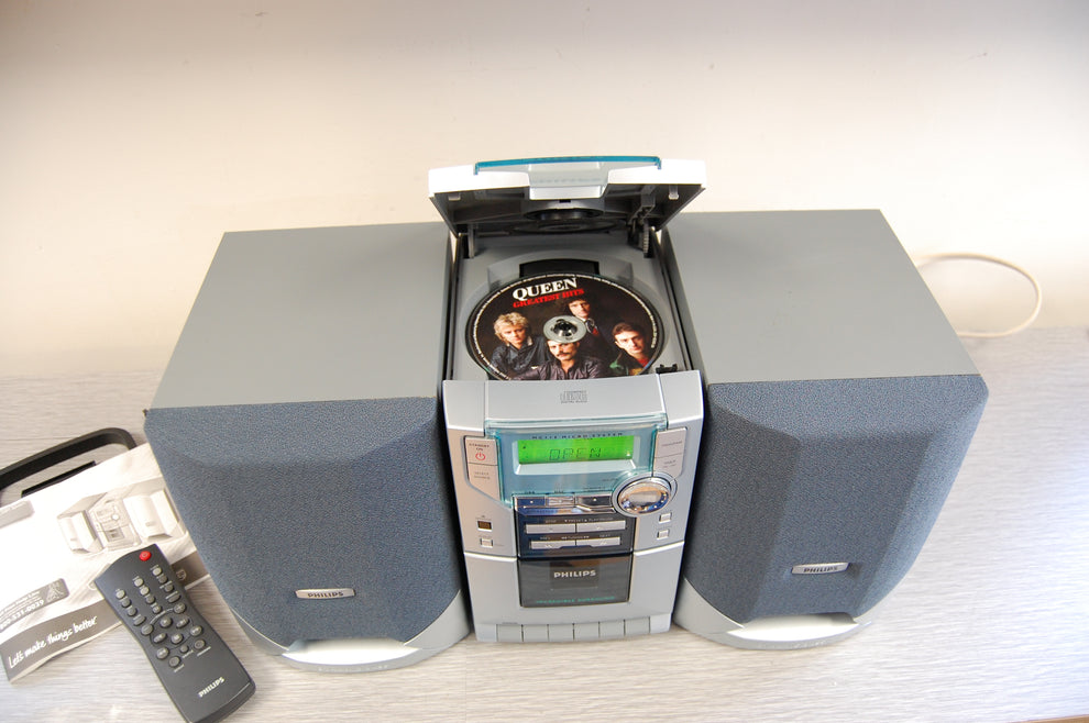 Philips MC118 * Compact Audio System * Remote Control * Manual – The ...