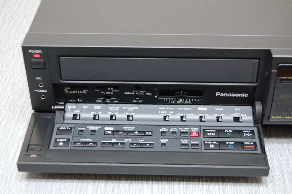 Panasonic AG1980 Super VHS Recorder * Fully Working with Dim Display ...