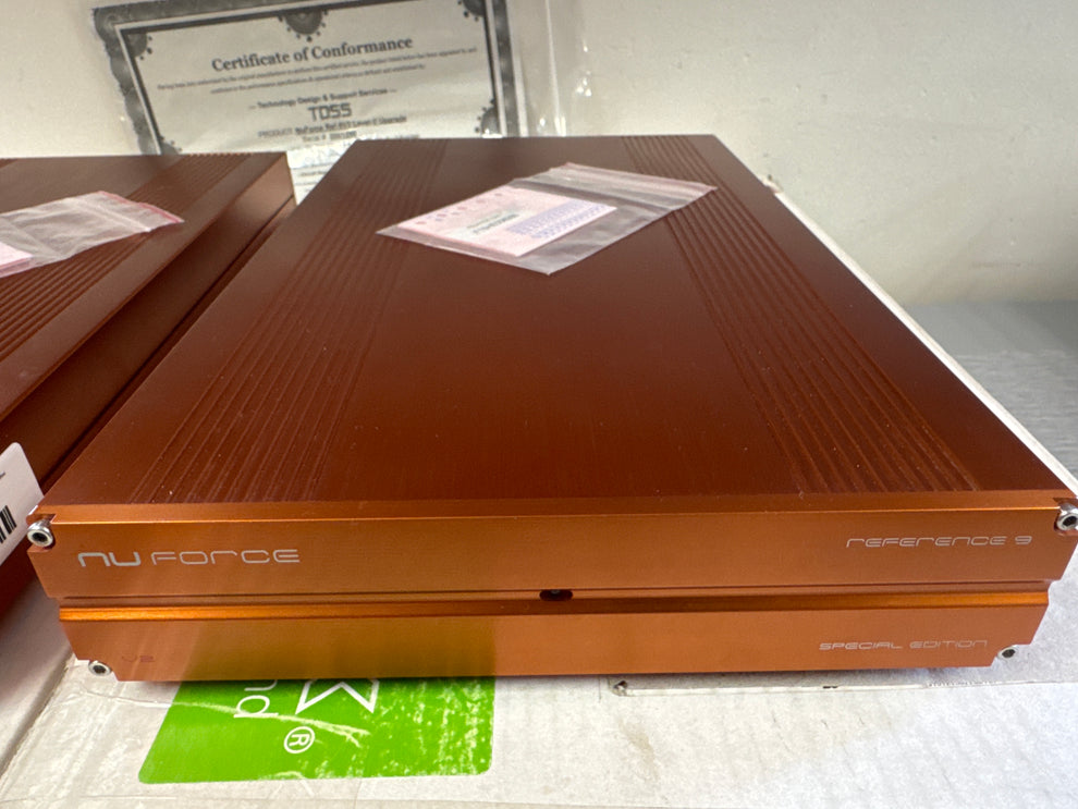 NuForce Reference 9 V2 upgraded tp V3 Mono Power Amplifier * Set of Tw – The Turntable Store