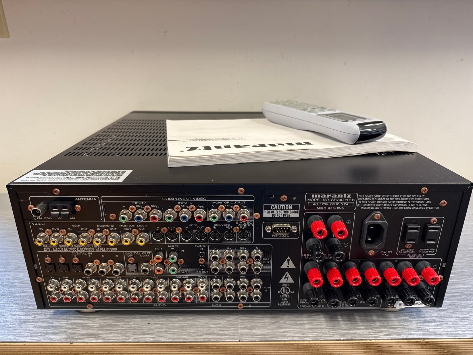 Marantz SR-7400 Stereo receiver * Remote – The Turntable Store