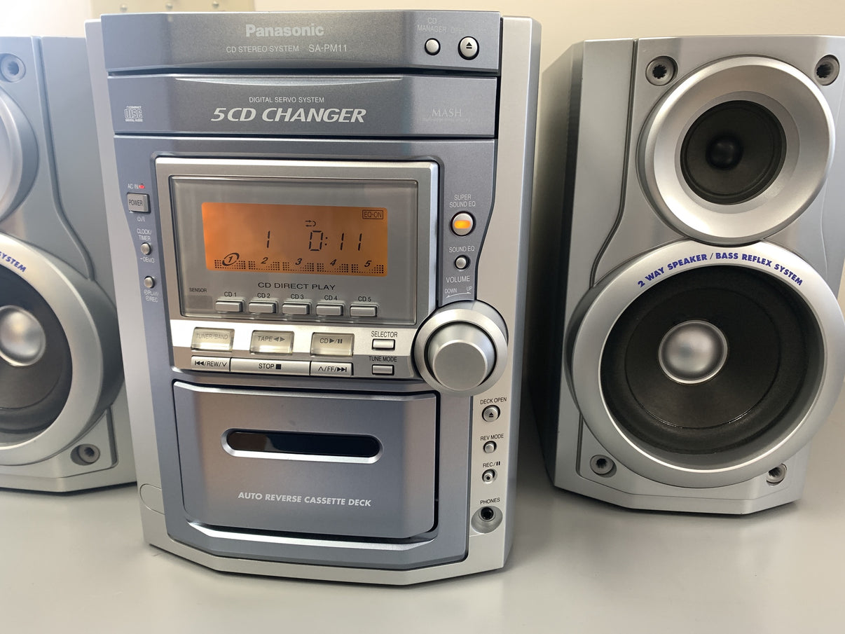 Panasonic SA-PM11 stereo system – The Turntable Store