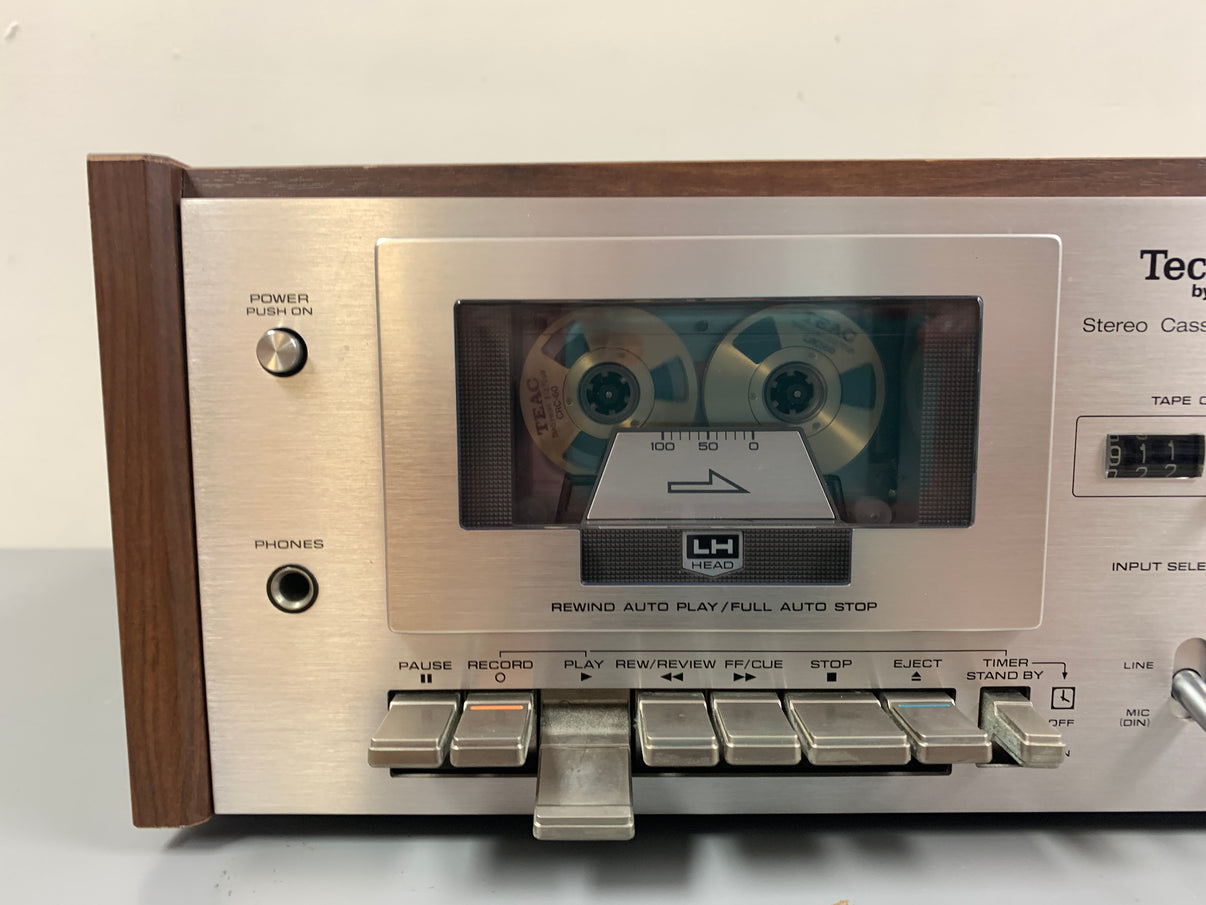 Technics RS-616 Cassette Deck – The Turntable Store