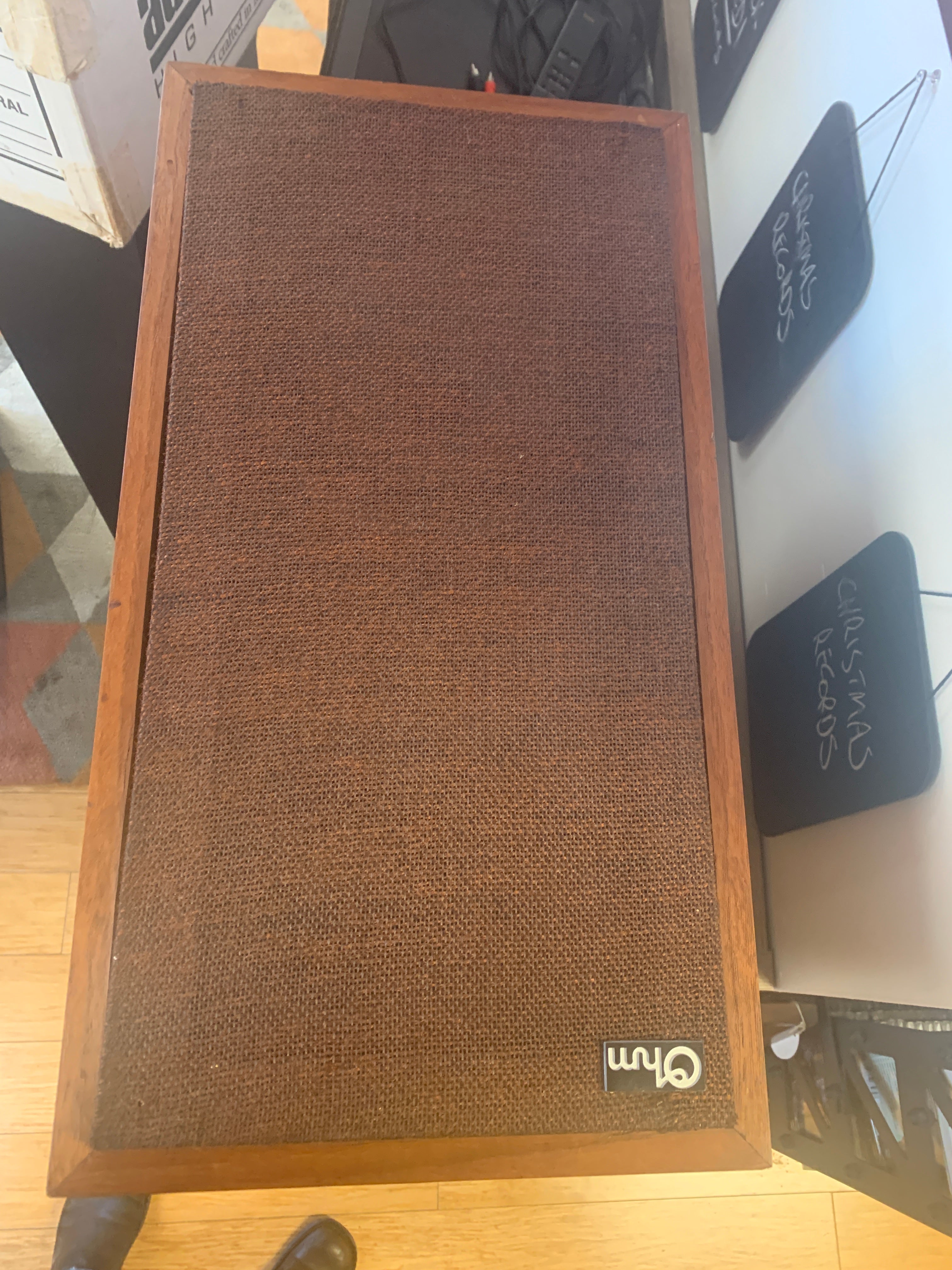 Ohm Model E Speakers – The Turntable Store