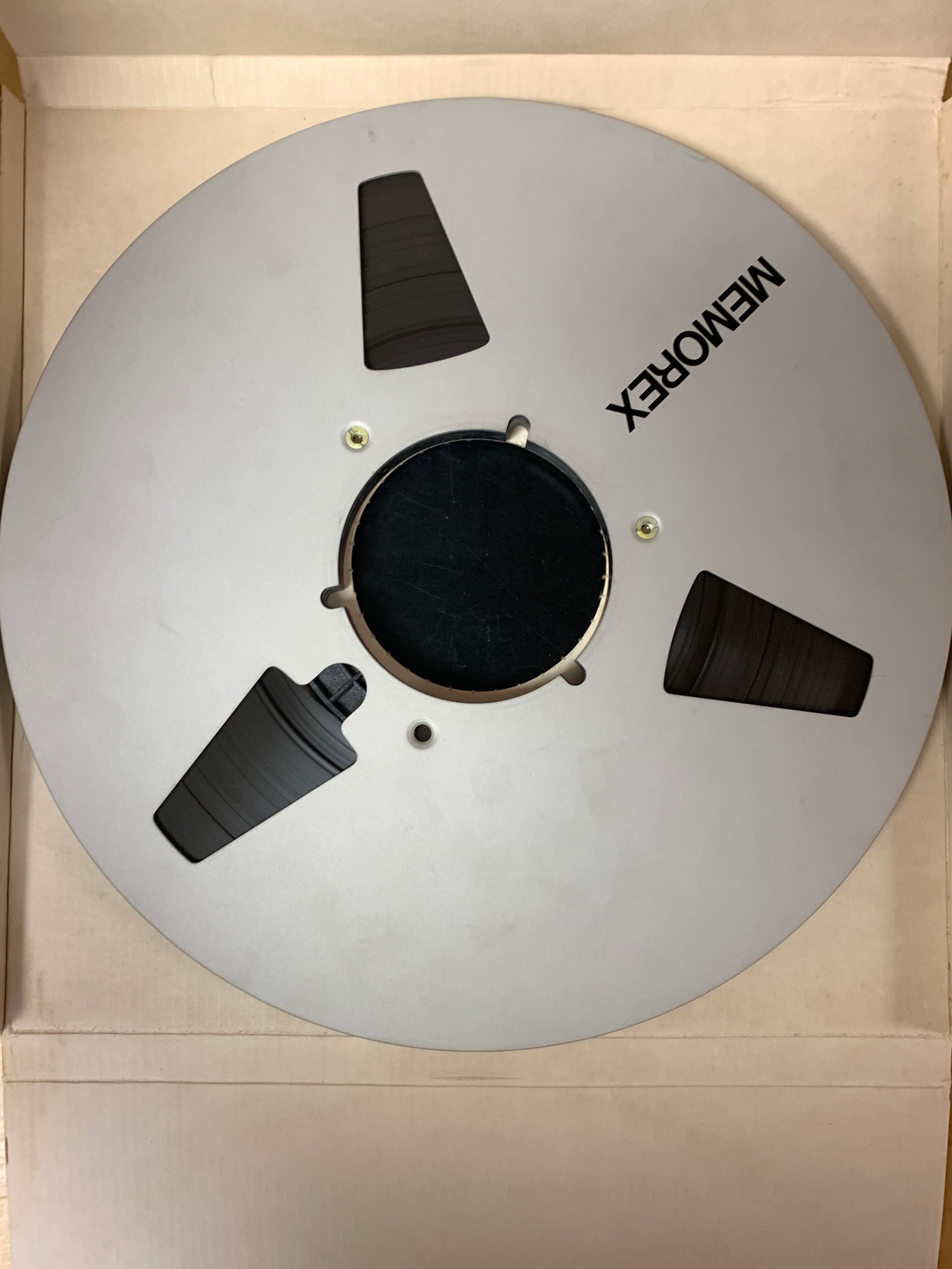 Memorex 2500 Recording Tape 10.5 Metal Reel * Used – The Turntable Store