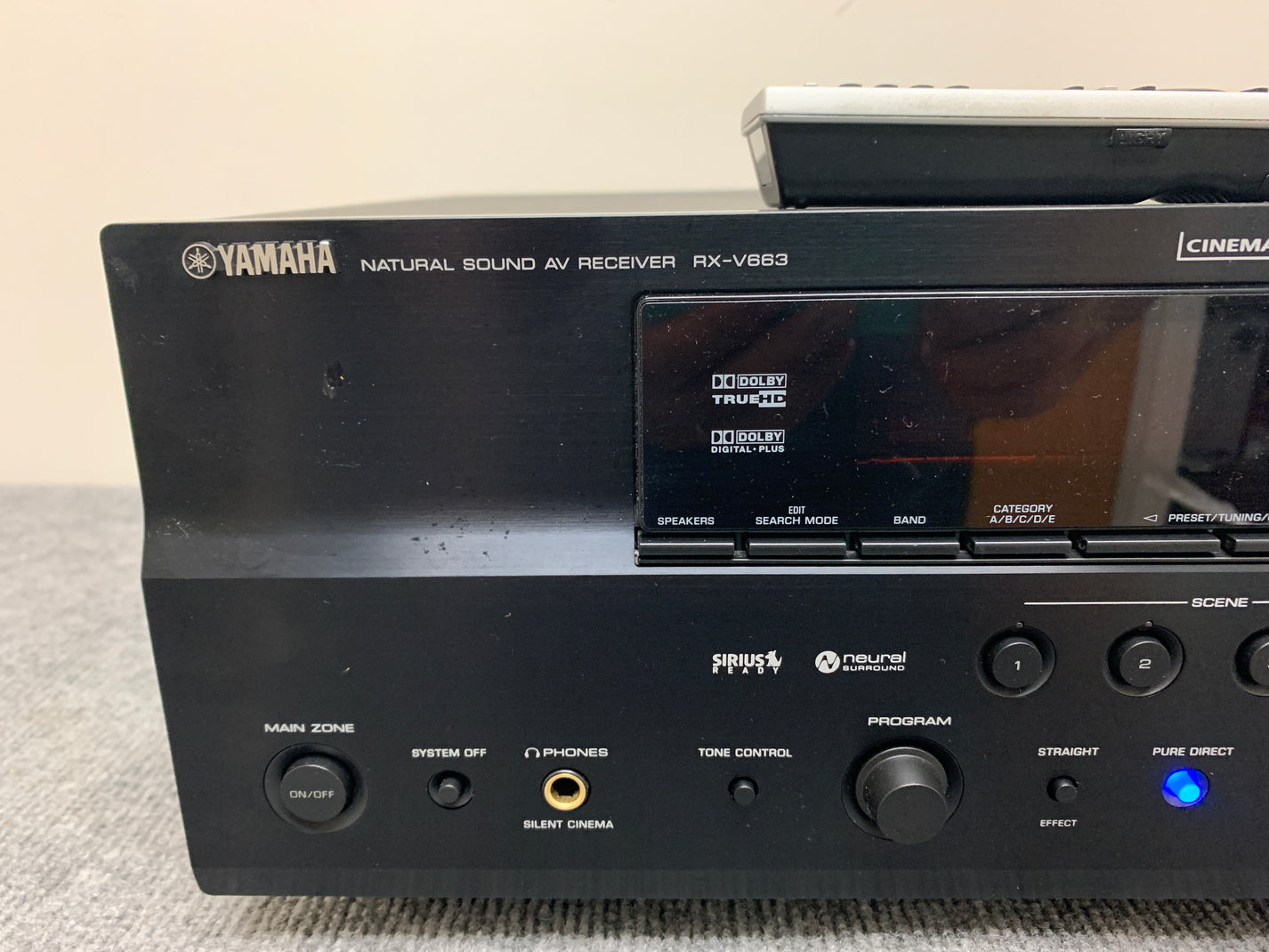 Yamaha RX-V663 Stereo Receiver - Remote Control – The Turntable Store