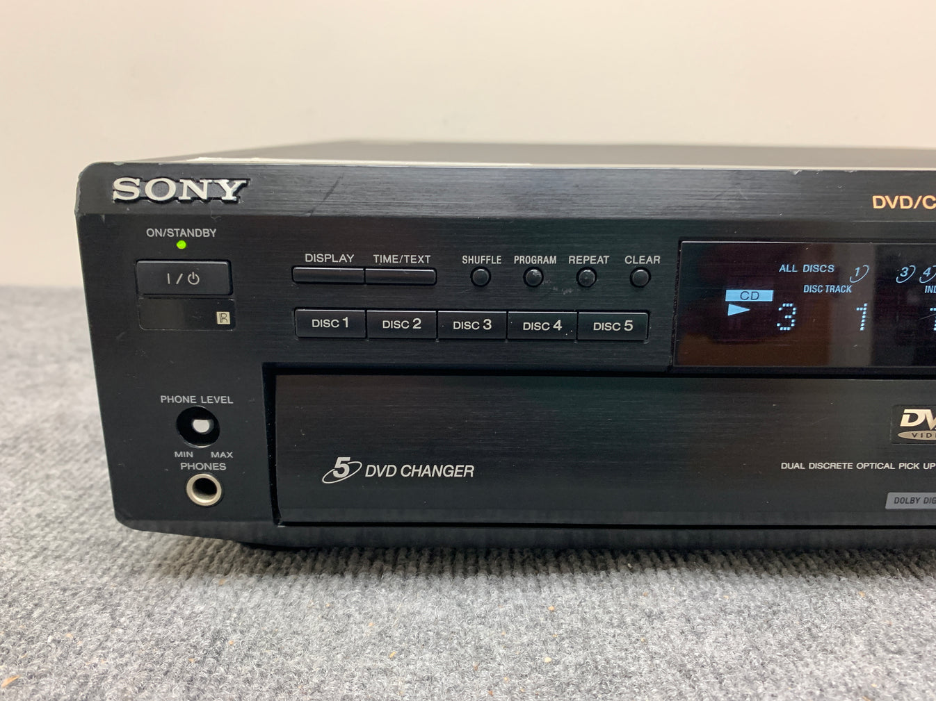 Sony DVP-C600D CD/DVD Carousel - 5 Discs – The Turntable Store