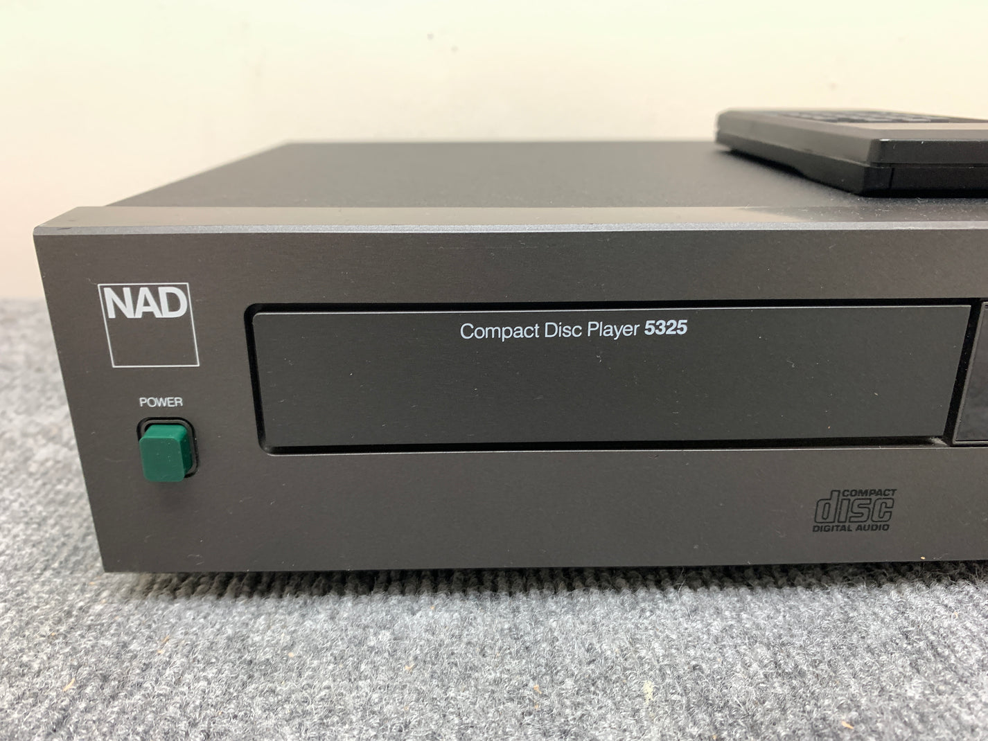 NAD 5325 SIngle CD Player with Remote Control – The Turntable Store
