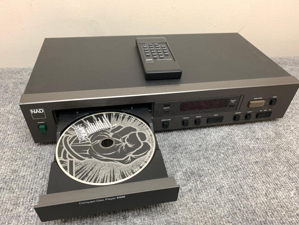 NAD 5325 SIngle CD Player with Remote Control – The Turntable Store