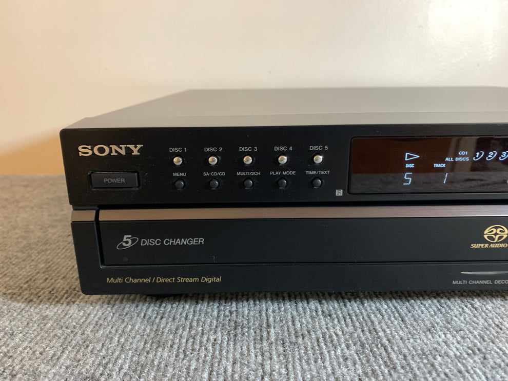 Sony SCD-CE595 5-Disc CD/SACD Changer – The Turntable Store
