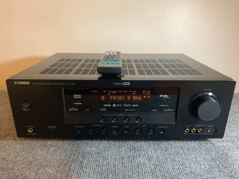 Yamaha RX-V463 Stereo receiver * Remote Control – The Turntable Store