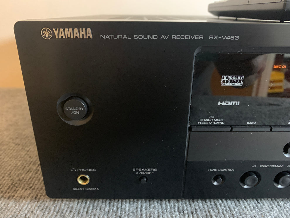 Yamaha RX-V463 Stereo receiver * Remote Control – The Turntable Store