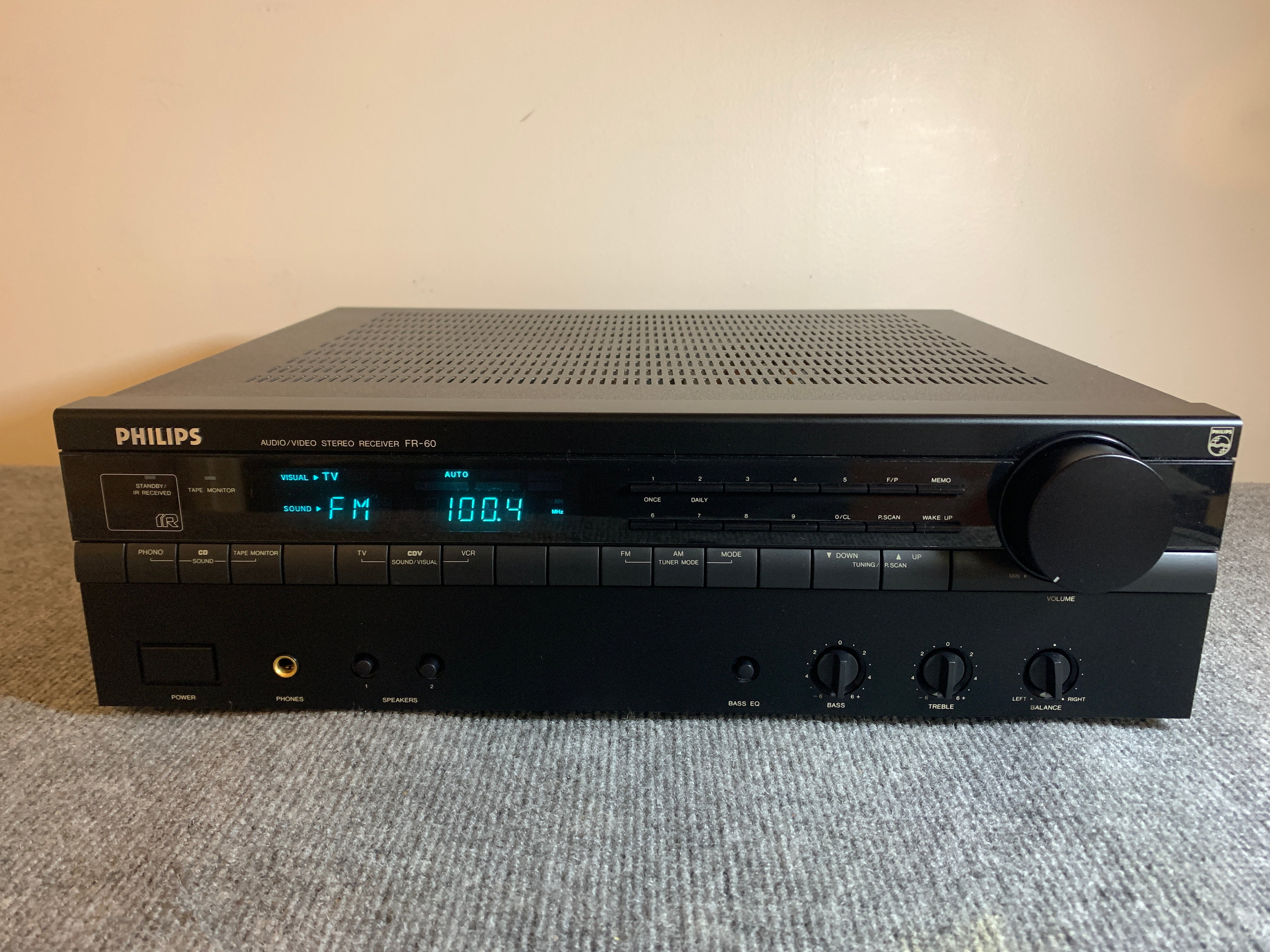 Philips FR-60 Stereo Receiver – The Turntable Store
