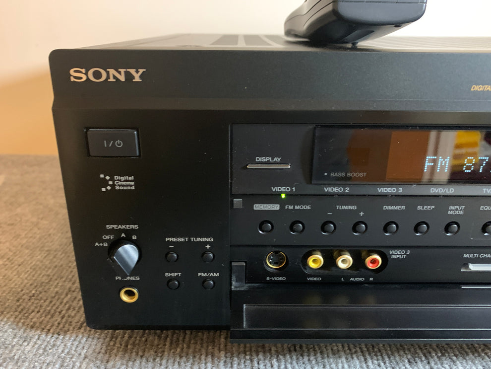 Sony STR-DA30ES Audio Video Receiver (1998) * Remote Control – The ...