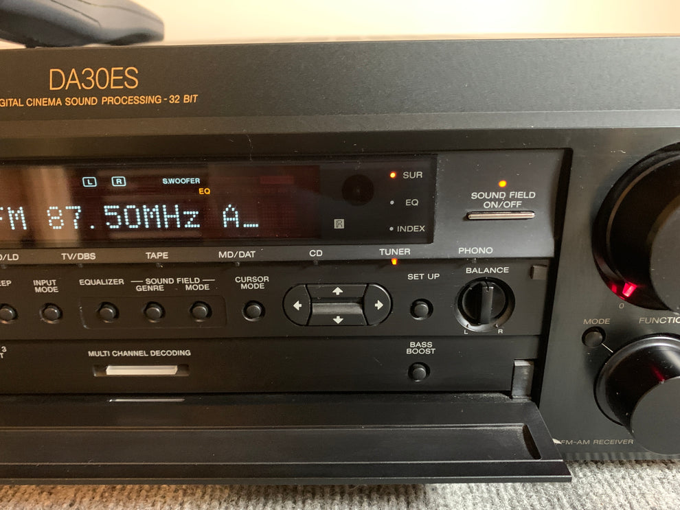 Sony STR-DA30ES Audio Video Receiver (1998) * Remote Control – The ...