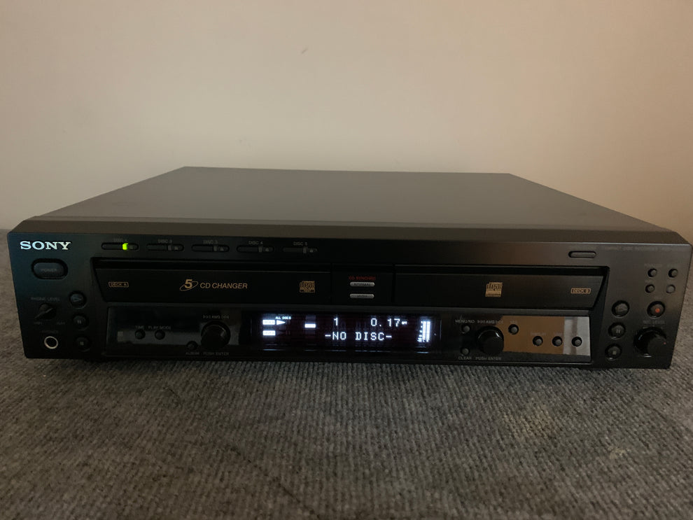 Sony RCD-W500C CD player and CD Recorder * New Belts – The Turntable Store