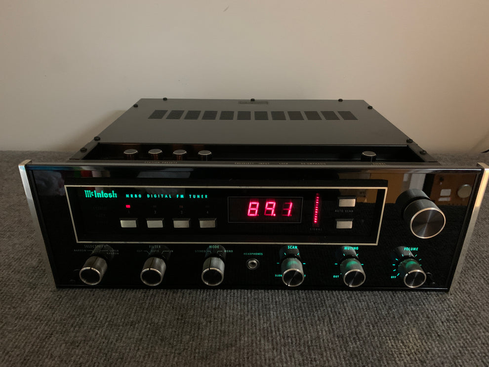 McIntosh MR80 Digital FM Tuner (1980-82) * $150 Flat USA Shipping – The ...