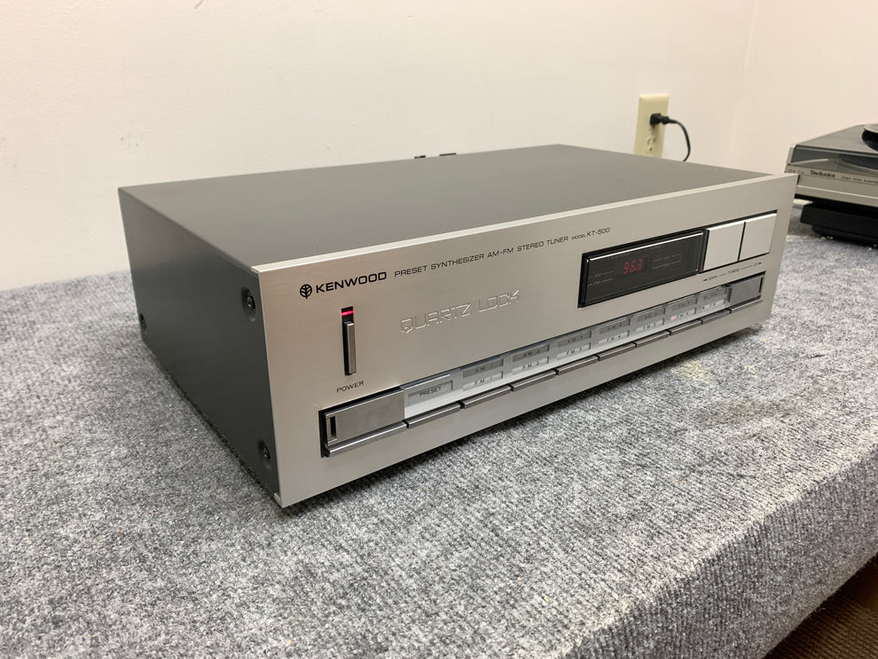 Kenwood KT-500 Stereo Tuner * Box – The Turntable Store