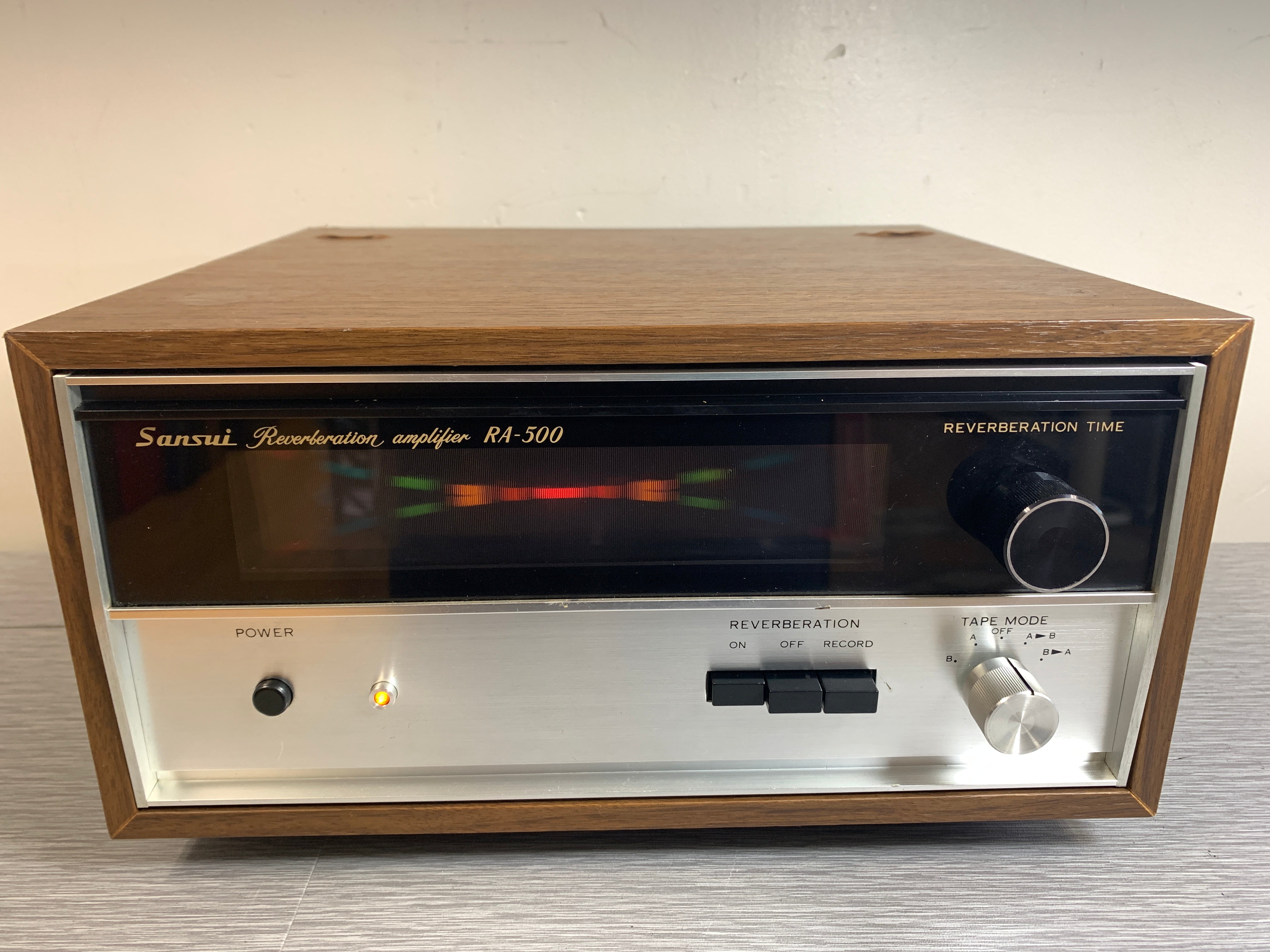 Sansui RA-500 Reverberation Amplifier (1971-86) – The Turntable Store