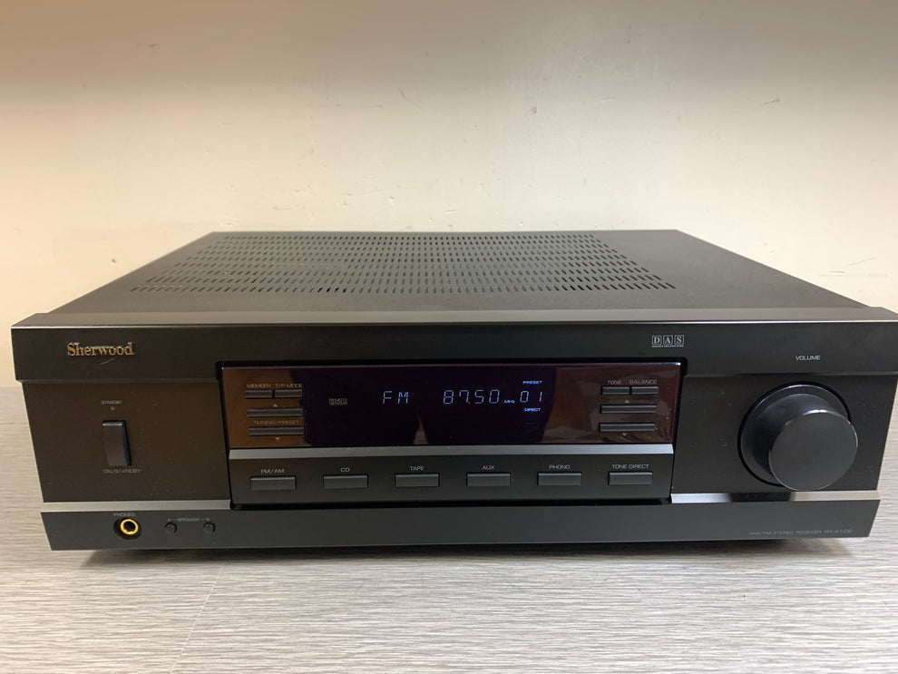 Sherwood RX-4109 Stereo Receiver * Phono Input – The Turntable Store